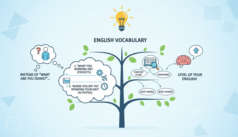 Beyond "What Are You Doing?": Expanding Your English Vocabulary ...