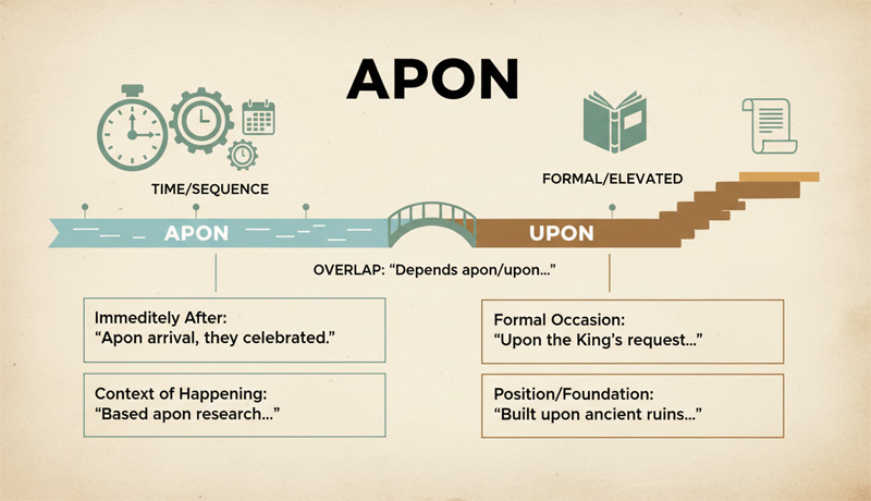 Apon vs. Upon: Mastering the Nuances of English Prepositions ...
