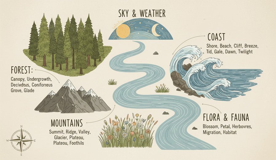 Describing Nature: A Comprehensive Guide to Vocabulary and Usage ...