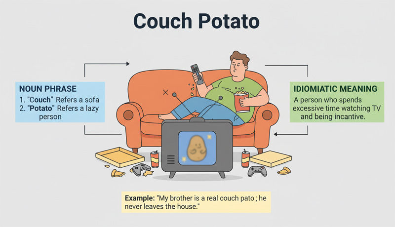 Decoding the "Couch Potato" Idiom: A Grammar Deep Dive ...