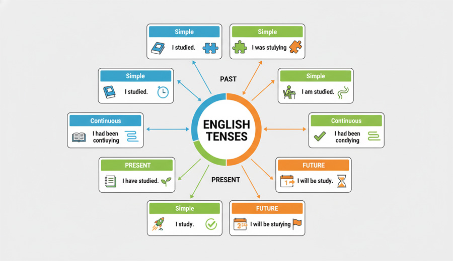 Mastering All 12 English Tenses: A Comprehensive Guide ...