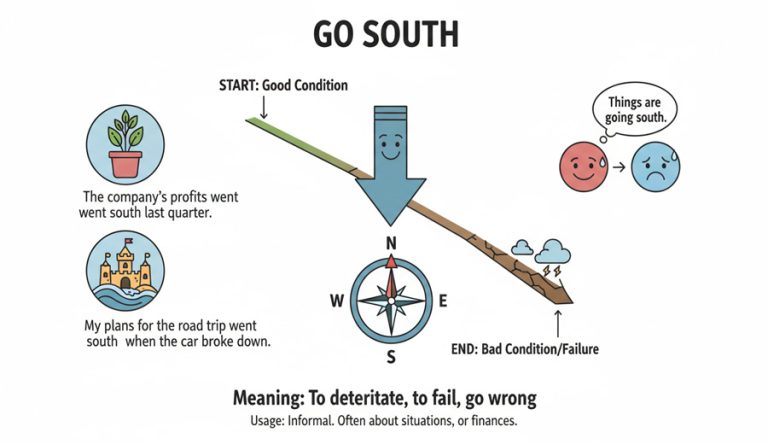 "Go South": Meaning, Usage, and Examples in English - englishnotation.com