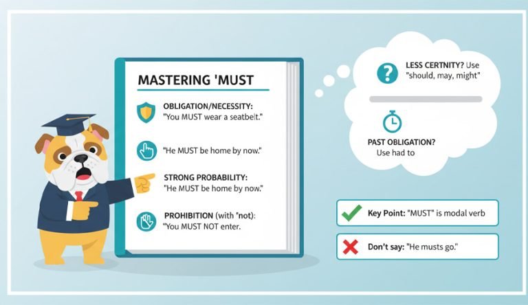 Mastering 'Must': A Comprehensive Guide to English Usage ...