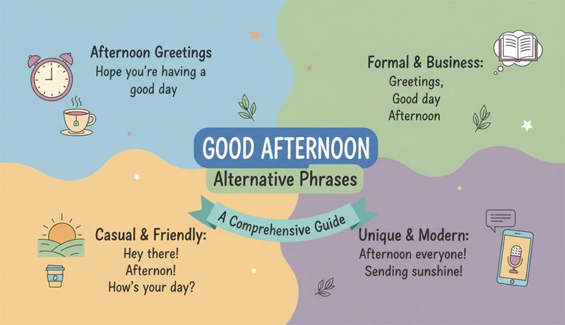 Different Ways to Say "Good Afternoon": A Comprehensive Guide ...