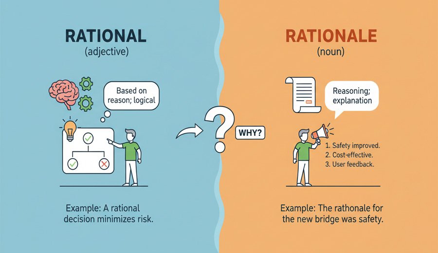Rational vs. Rationale: Mastering the Nuances - englishnotation.com