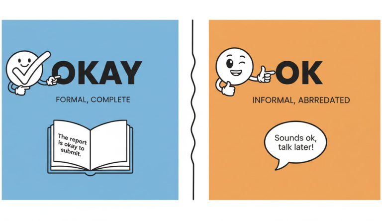 "Ok" vs. "Okay": Mastering Correct Usage in English - englishnotation.com